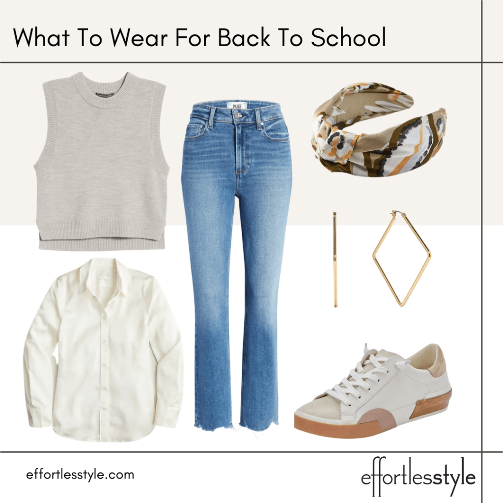 What To Wear For Back To School - Effortless Style Nashville