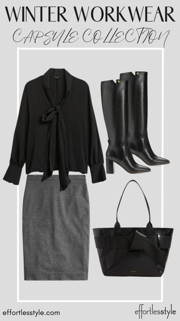 How To Wear Our Winter Workwear Capsule Wardrobe - Part 1 - Effortless ...