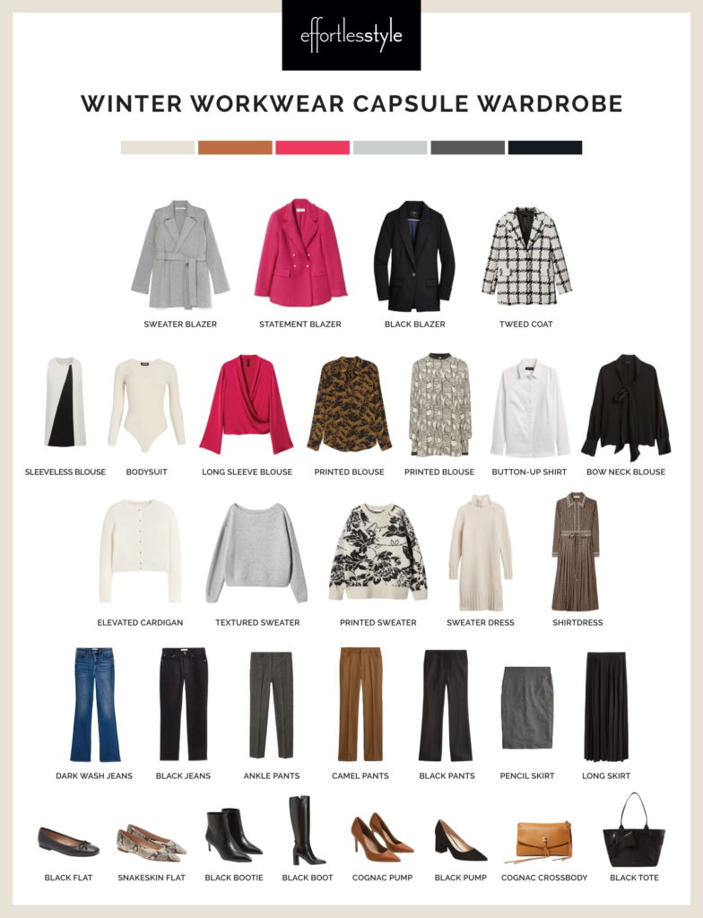 Winter Workwear Capsule Wardrobe - Effortless Style Nashville