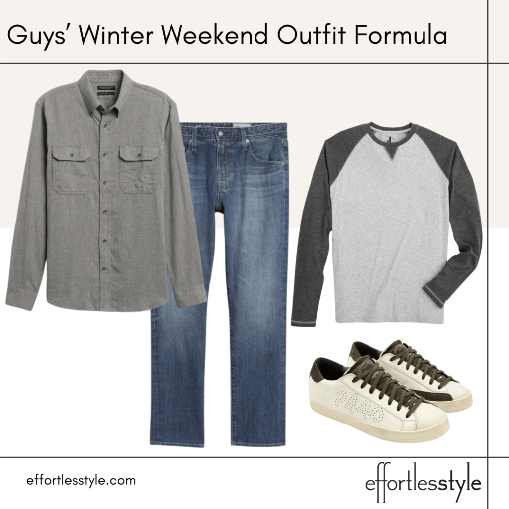 Guys’ Winter Weekend Outfit Formula - Effortless Style Nashville