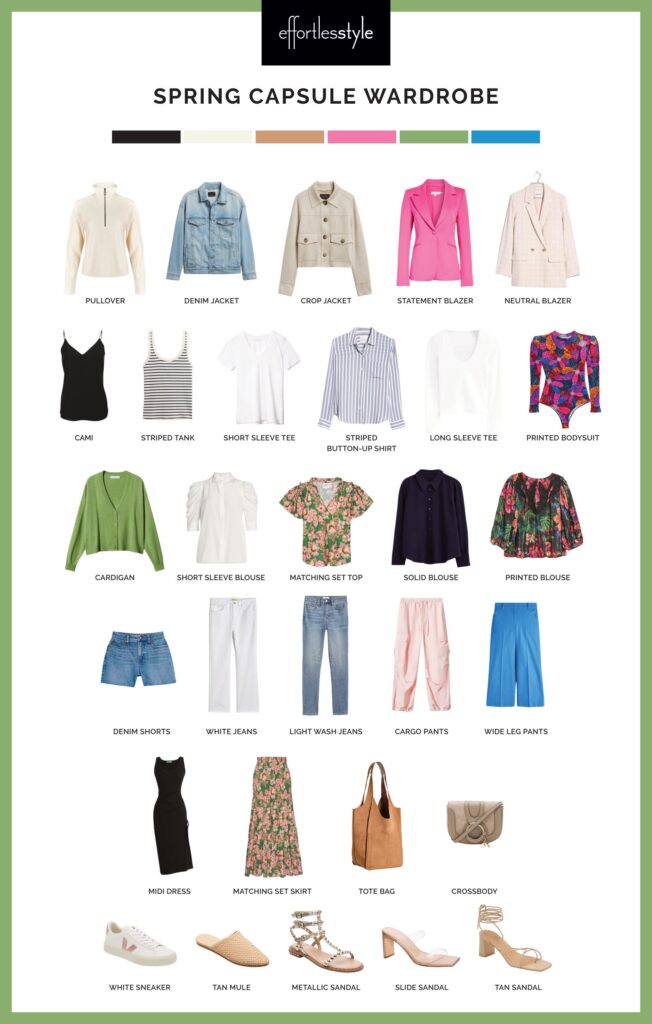 Spring Capsule Wardrobe - Effortless Style Nashville