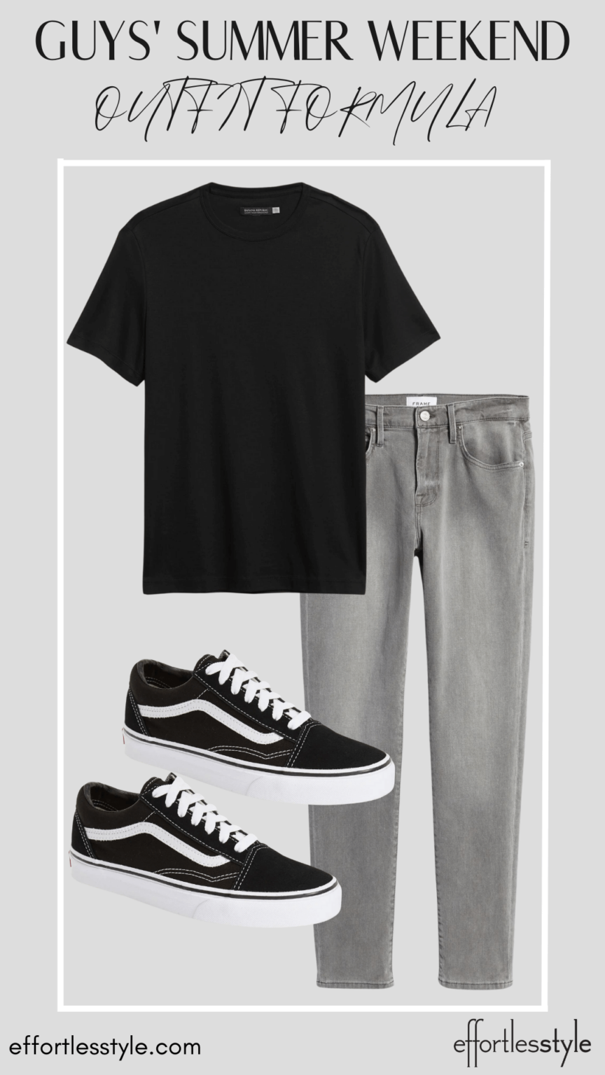 Guys' Summer Weekend Outfit Formula - Effortless Style Nashville