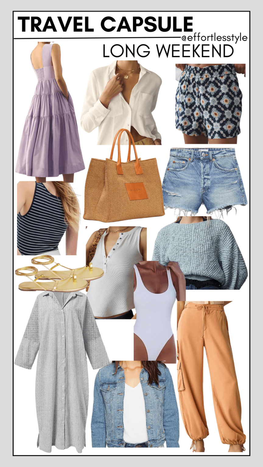 Long Weekend Travel Capsule - Effortless Style Nashville