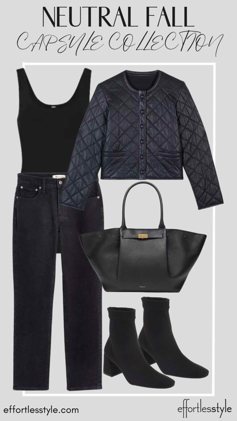 How To Wear Our Neutral Fall Capsule Wardrobe - Part 1 - Effortless ...