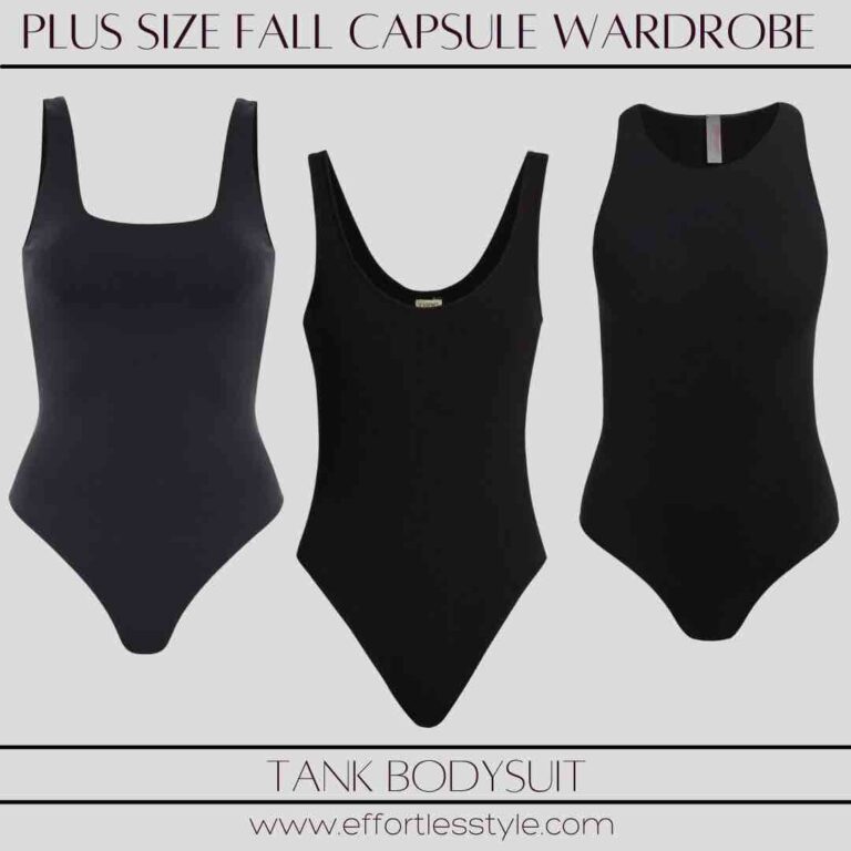 Plus Size Fall Capsule Wardrobe - Effortless Style Nashville