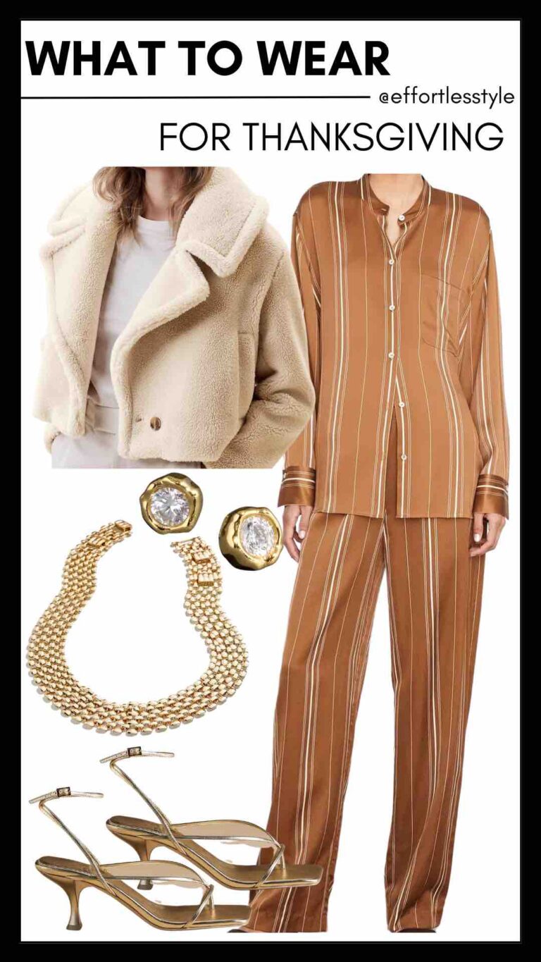What To Wear For Thanksgiving - Effortless Style Nashville