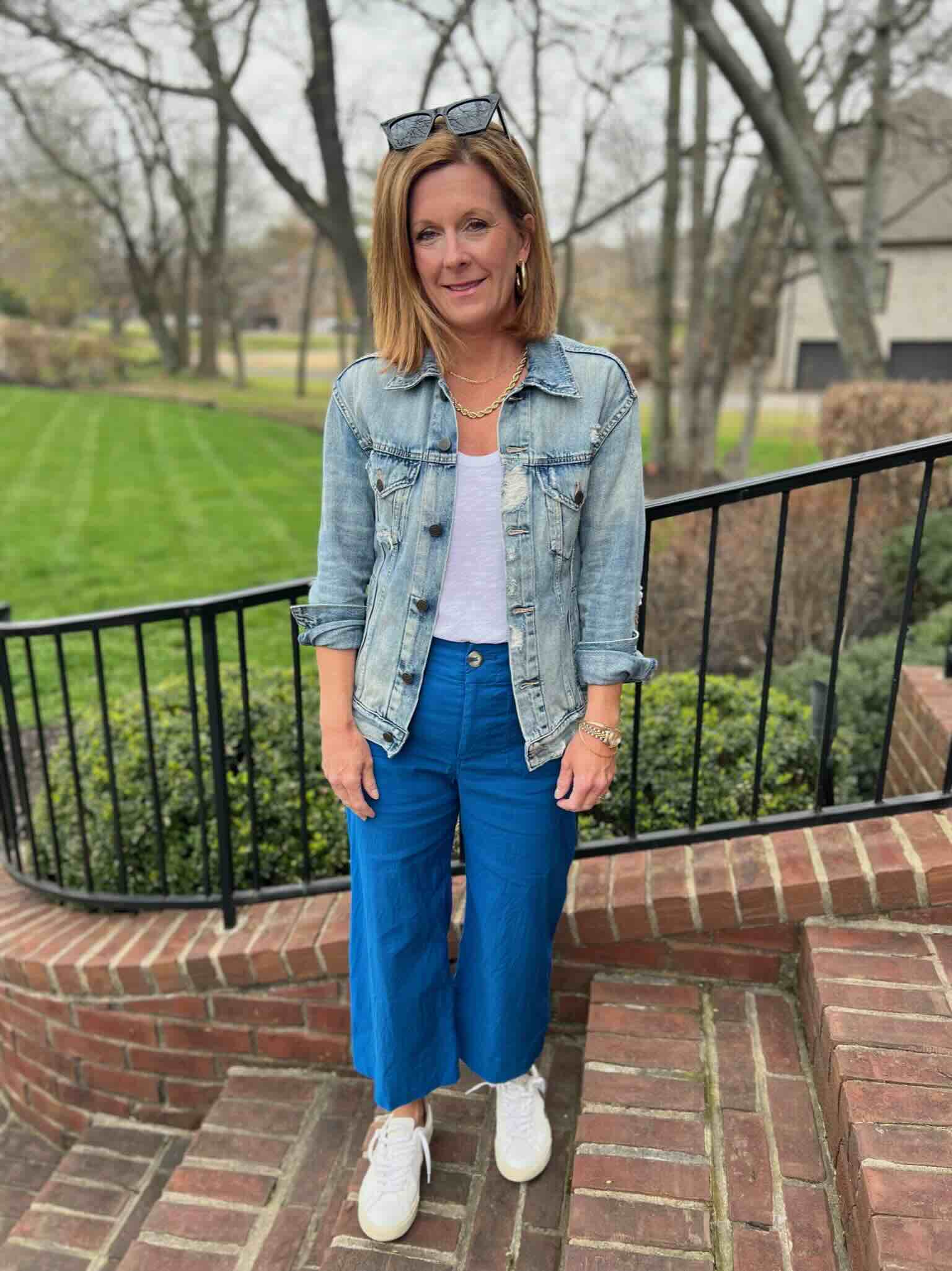 How to Wear Wide Leg Cropped Pants - Effortless Style Nashville